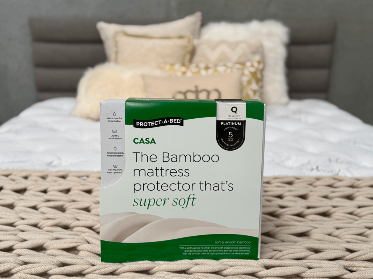 Bamboo Jersey Mattress Protector | Luxury Beds – Luxury Orthopaedic ...